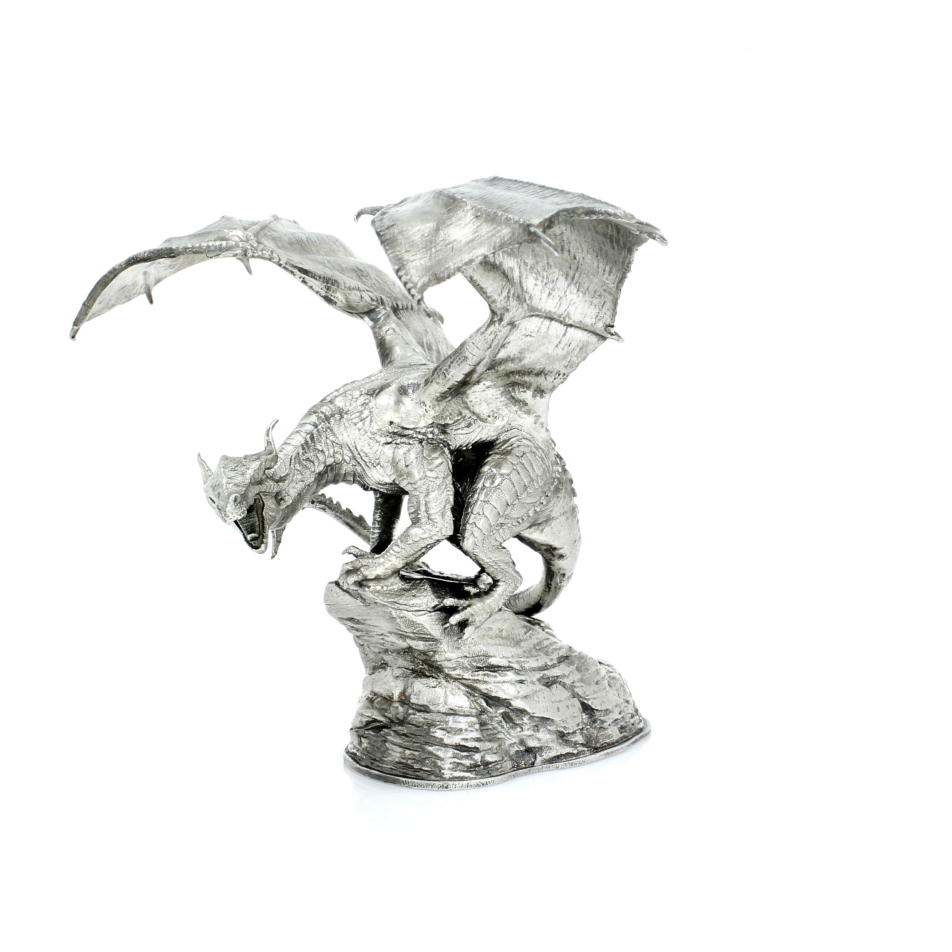 Coco the Dragon - Collectible Silver Statue – SilverStatues.com